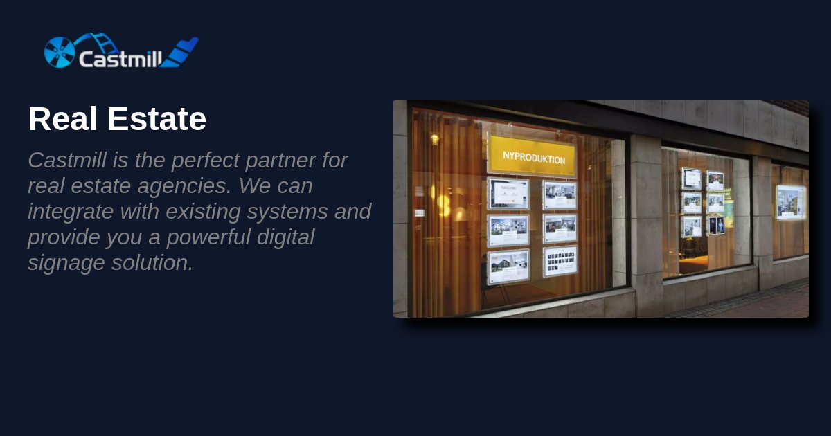 Real Estate | Castmill