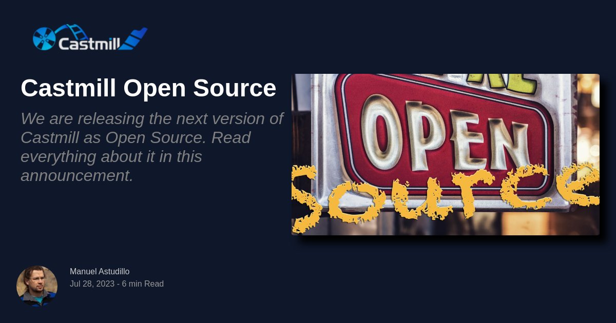 Castmill Open Source | Castmill