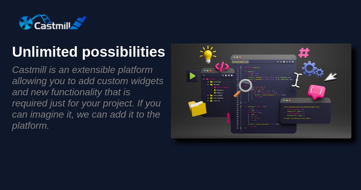 Unlimited possibilities | Castmill